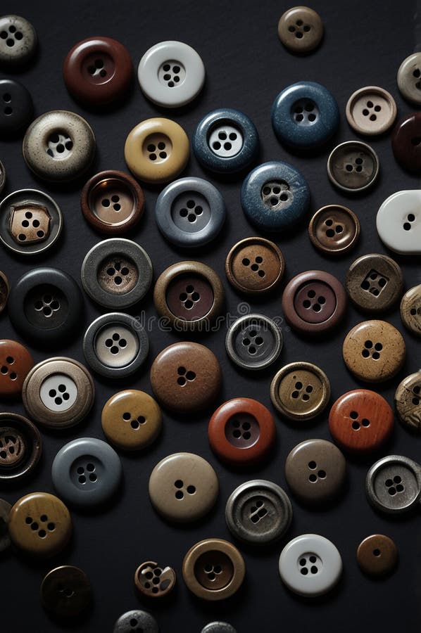 Collection of Round Contact Buttons User Interface Design Digital ...