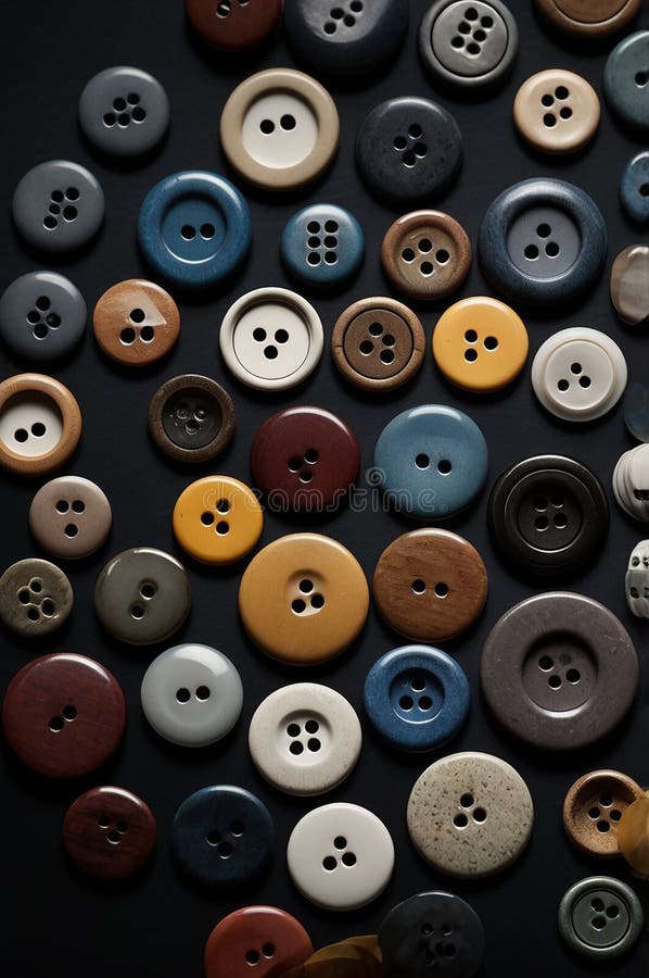 Collection of Round Contact Buttons User Interface Design Digital ...