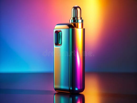 Sleek and Compact Rechargeable Pod Vape System a 3D Render Showcase of ...