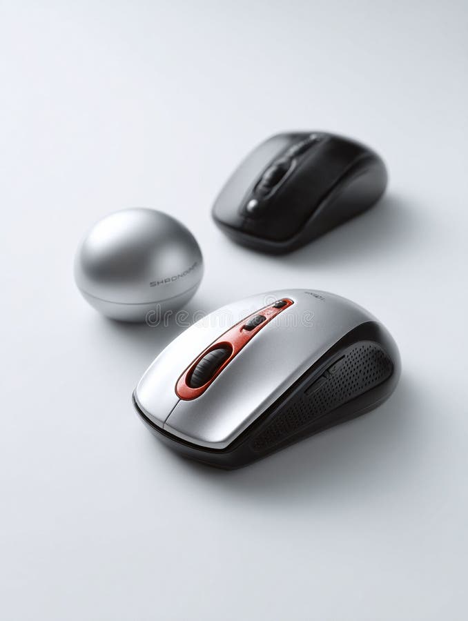 Sleek Computer Mice Trackball Stock Illustrations – 1 Sleek Computer ...