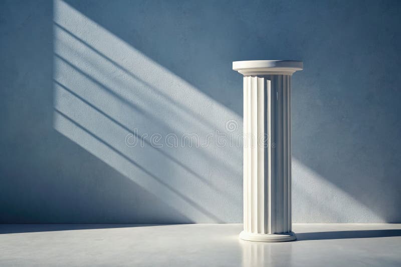 Sleek Concrete Columns Define Modern Architecture a Study in Minimalist ...