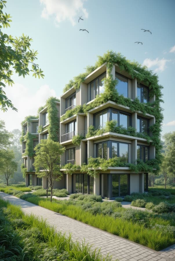 Sleek, Contemporary Architecture Features Extensive Greenery Wrapping ...