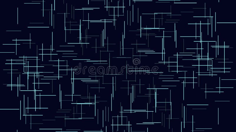 Floating Grid Minimalist Blue and Black Pattern for Digital Media Stock ...