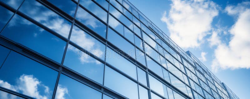 Sleek Corporate Headquarters. Symbol of Modern Business Headquarters ...