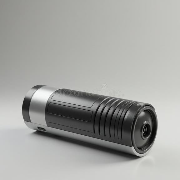 A Sleek, Cylindrical Object Resembling a Modern Tech Gadget, Possibly a ...