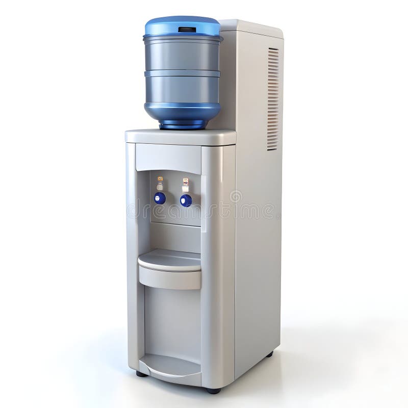 A Sleek 3D Water Cooler Design Showcases Modern Aesthetics and ...