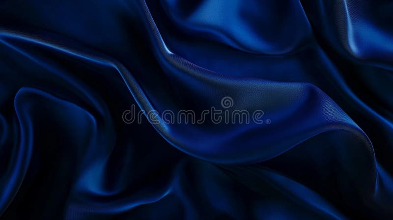 A Sleek Dark Gradient of Deep Cobalt Blue Fading into Black, with ...