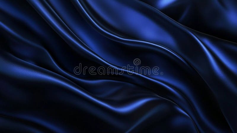 A Sleek Dark Gradient of Deep Cobalt Blue Fading into Black, with ...