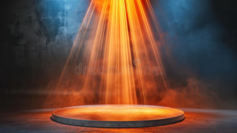 A Sleek Dark Gradient Serves As the Backdrop, Highlighting a Circular ...