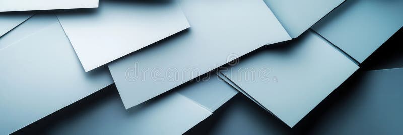 Professional Paper Art Background with Geometric Cut Out Shapes and ...