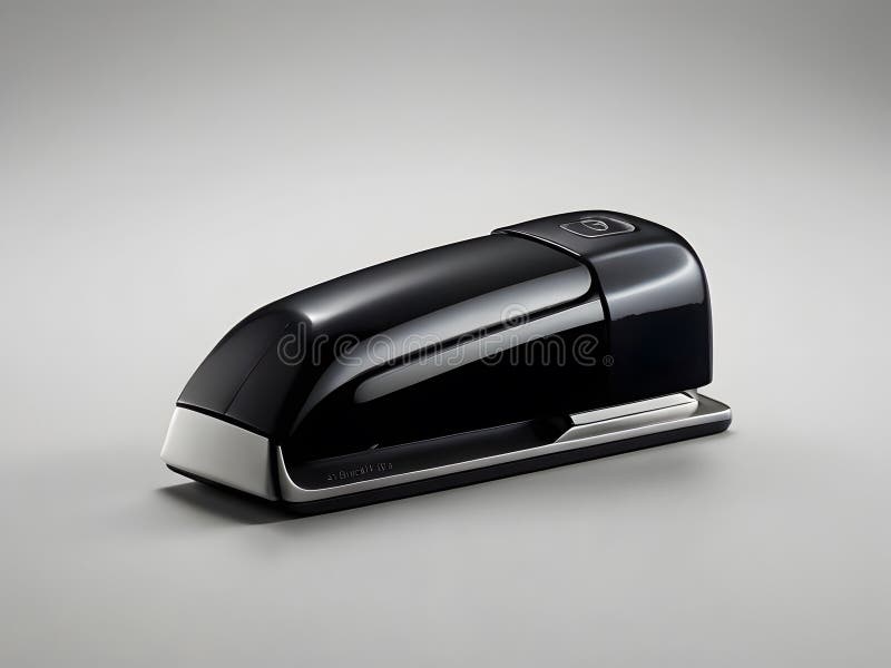 Sleek Design of a Single Stapler Against a Plain Backdrop with Ample ...