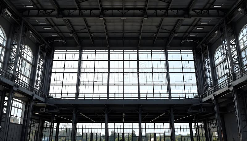 Modern Industrial Aesthetic: Steel Structure Design with Strong ...