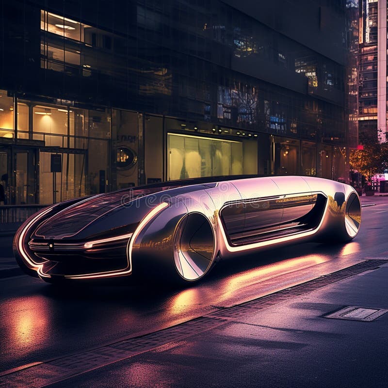 Sleek Elegance: a Luxurious Ride in Motion Stock Photo - Image of sleek ...