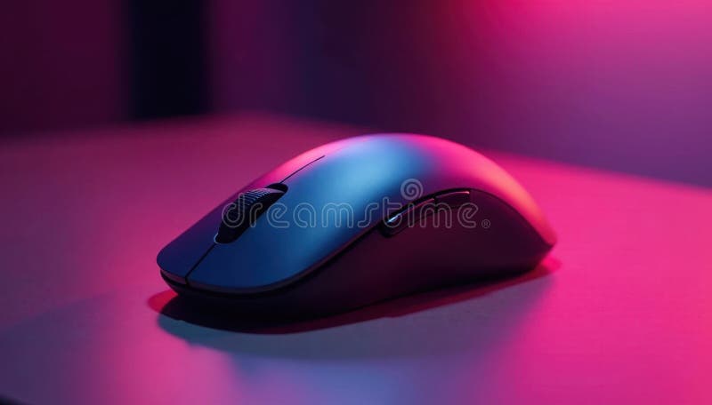 Sleek Ergonomic Computer Mouse, Metallic Grey , Computer, Click Stock ...