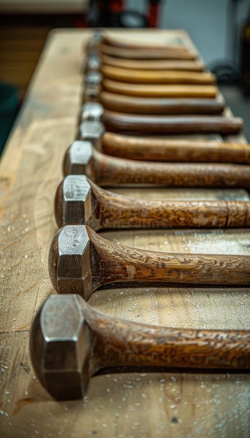 Sleek Ergonomic Hammers for Professional and DIY Use on a Workbench ...