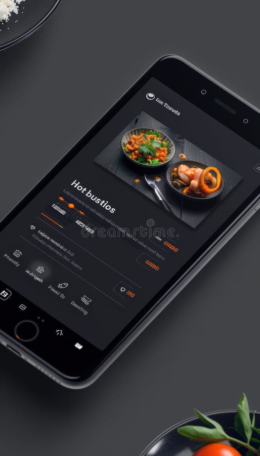 Sleek Food Delivery App Interface with Customization and Seamless ...