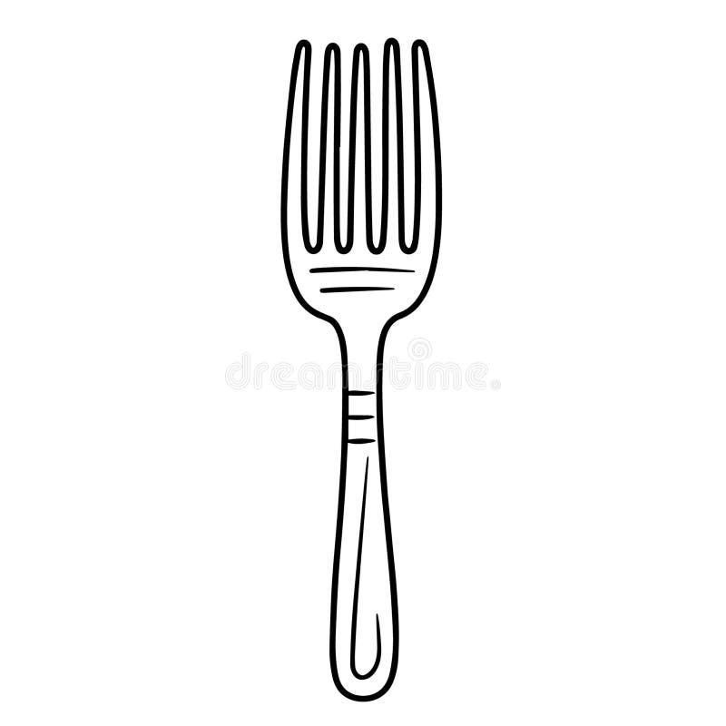 Fork Outline Stock Illustrations – 44,491 Fork Outline Stock ...