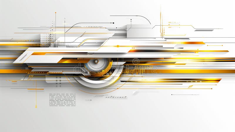 A Sleek, Futuristic Design Featuring Dynamic Lines and Shapes in White ...