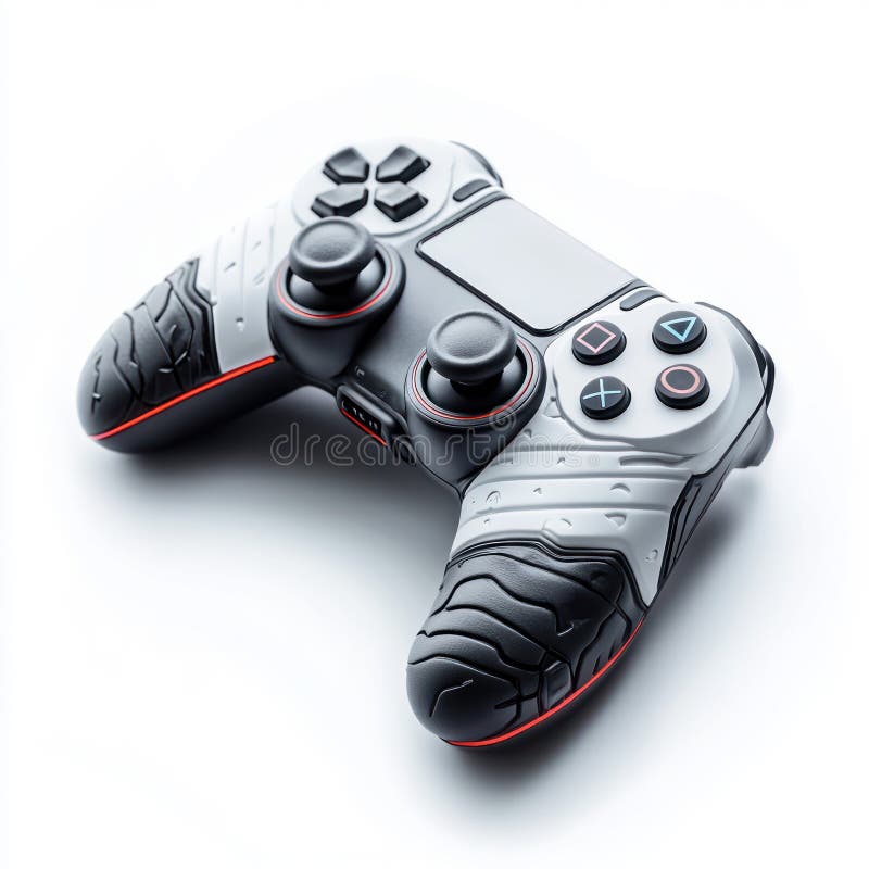 Sleek Futuristic Game Controller with Advanced Technology and Dynamic ...
