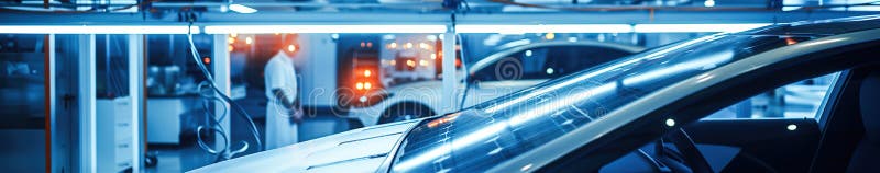 A Sleek, Futuristic Solar Panel Prototype Displayed in a High-tech Lab ...