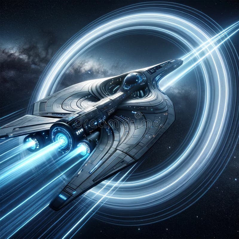 Sleek Futuristic Spacecraft: AI Crafted Sci-Fi Marvel Stock ...