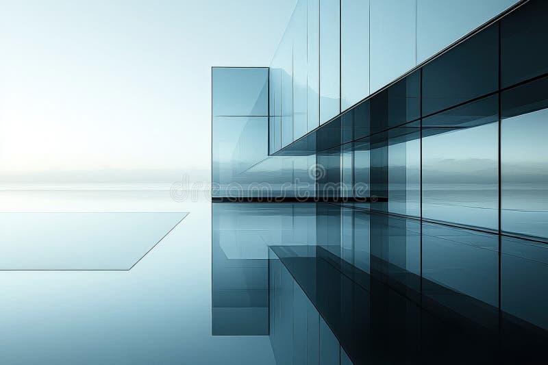A Sleek Glass Black Background that Adds Elegance and Depth To Design Projects. Stock Image ...