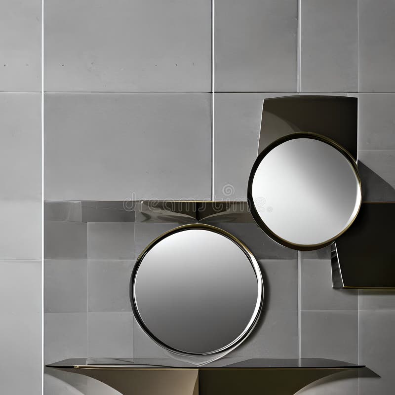 A Sleek and Glossy Interpretation of a Ceramic Surface, with Reflective ...