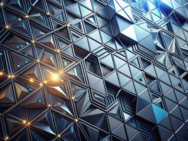 Sleek Gray Futuristic Pattern Banner Frame a Modern TechInspired Design ...