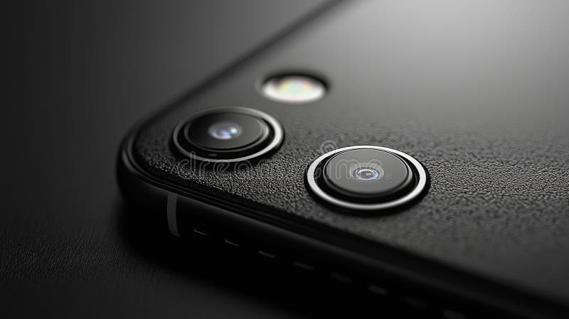 A Sleek Grayscale User Interface Design Featuring High-contrast Buttons ...