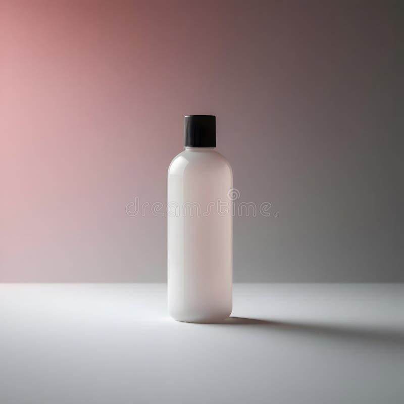 Sleek Haircare Bottles Clean Gradient Minimalist Setup Stock ...
