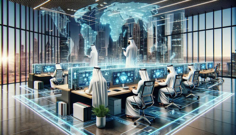 Hybrid Workspace Design stock photo. Image of horizontal - 339103800