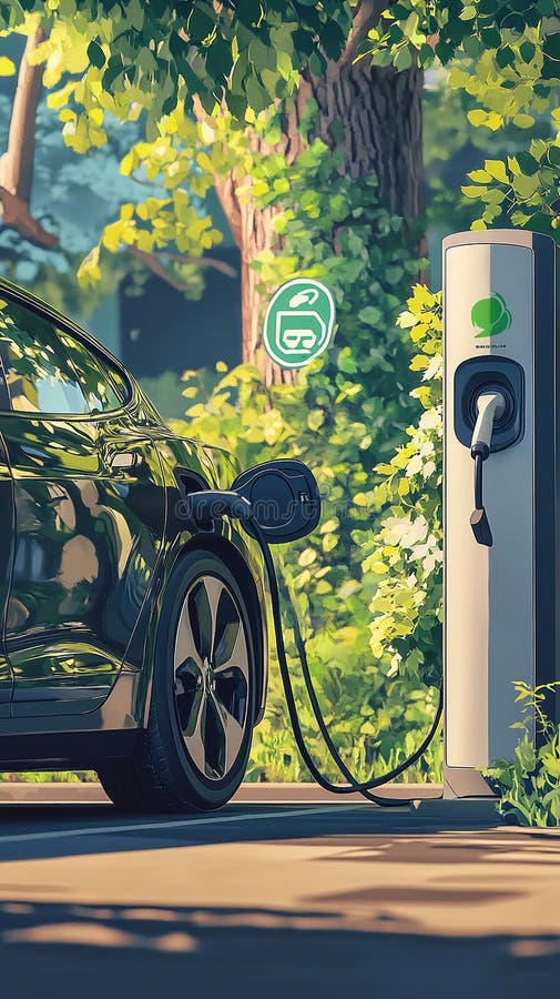 Futuristic Cars: New Technology in Motion Stock Illustration ...