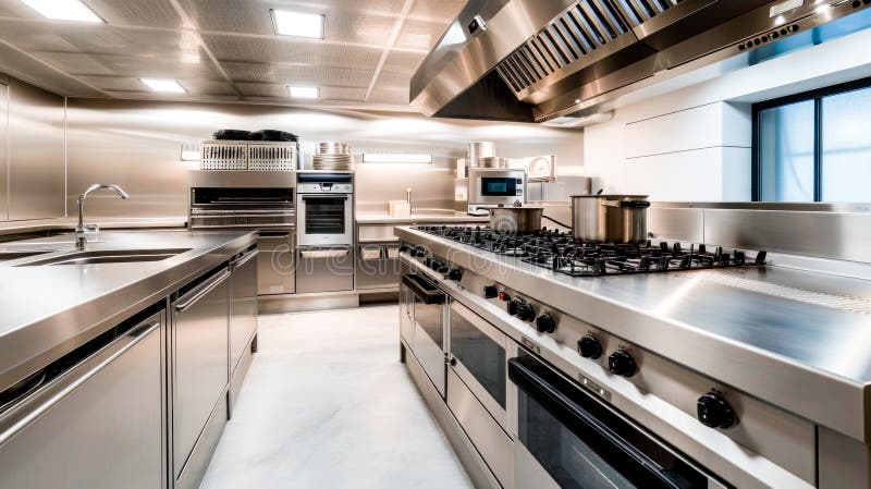 Sleek Kitchen Precision stock image. Image of shiny - 310863559