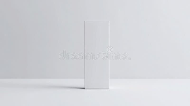 Sleek Lithium Ion Battery Standing Upright on Clean White Background ...