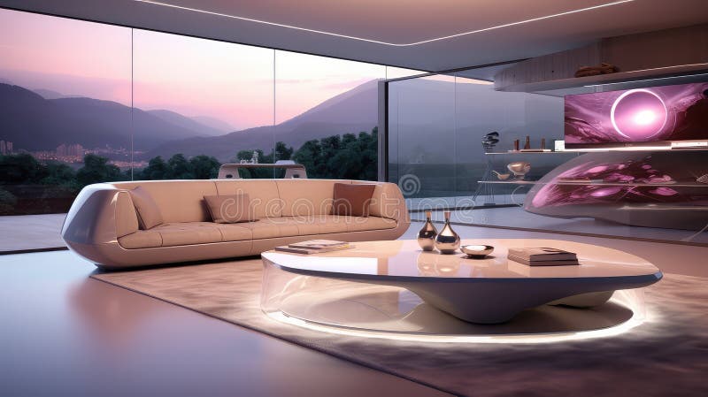 Sleek luxury technology stock illustration. Illustration of coffee ...