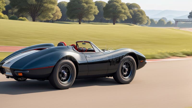 Timeless Velocity: the Sleek Marvels of Automotive Engineering" Stock ...