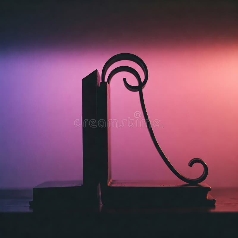 Minimalist Book Stand for Shelf Stock Photo - Image of shelf, brand ...