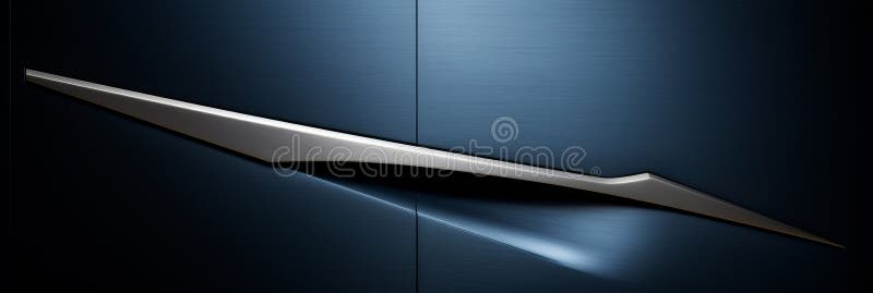 Sleek Metallic Design Element Shines in Modern Art Installation Space ...