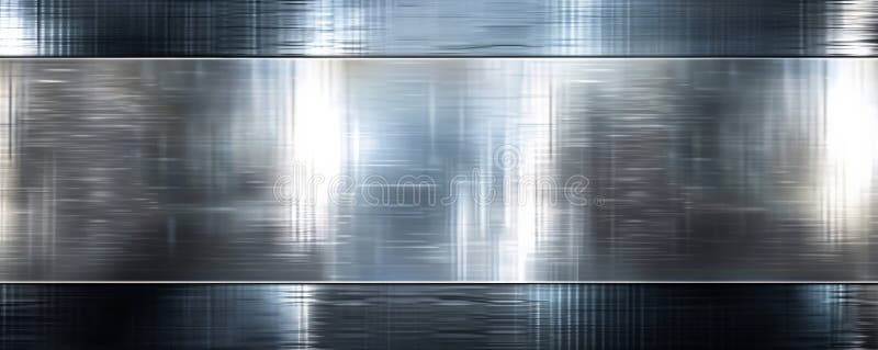 A Sleek Metallic Silver Background with a Brushed Texture. Subtle ...