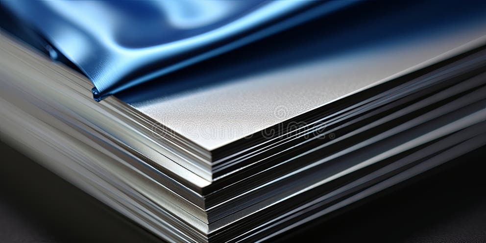 The Sleek, Metallic Texture of Brushed Steel, with Subtle Grooves and ...