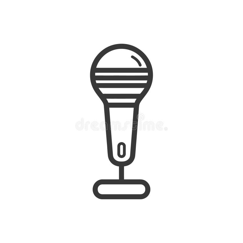 Microphone Icon Design Stock Illustrations – 108,123 Microphone Icon ...