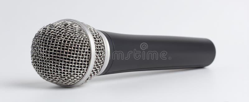 The Sleek Microphone Resting on a Surface Ready for Performance and ...