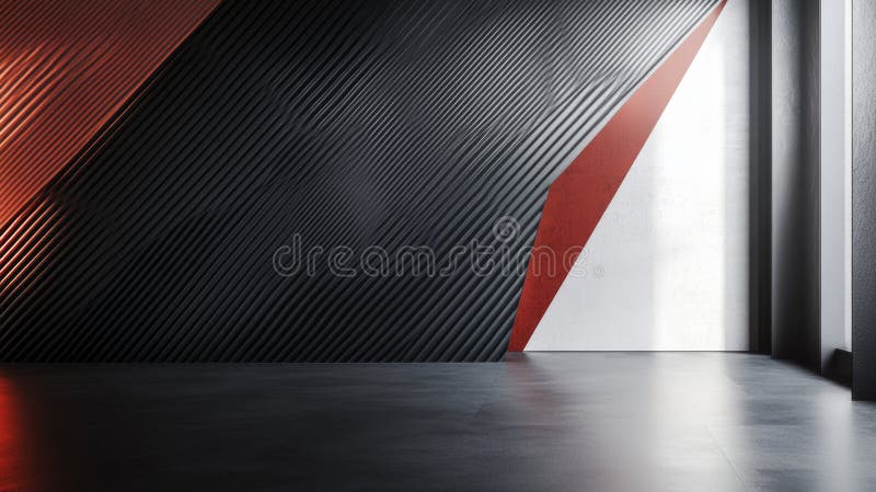 Sleek Minimalist Backdrop with Soft Diagonal Lines in Modern Space ...