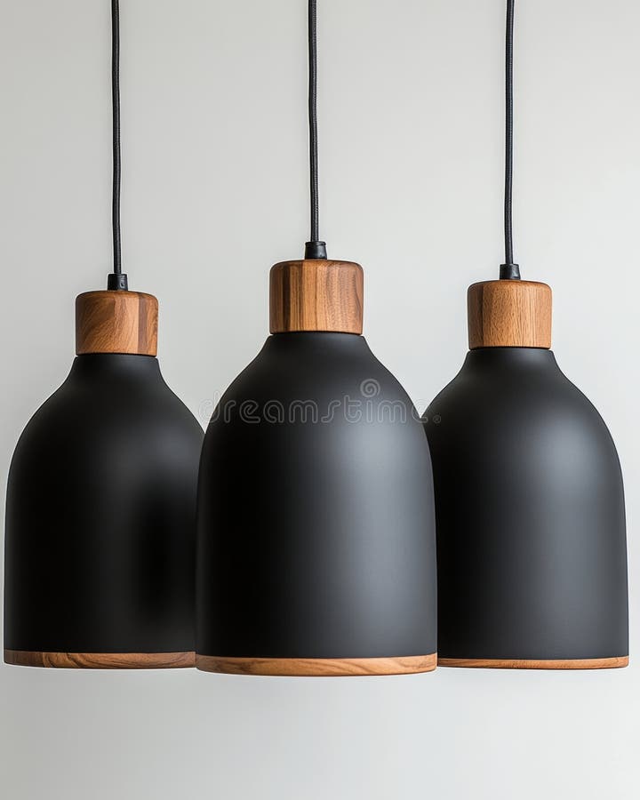 Sleek Minimalist Pendant Light Series with Geometric Patterns and ...