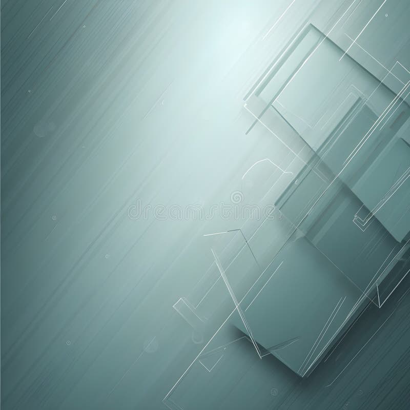 Sleek Minimalist Tech Design with Transparent Layers Stock Image ...