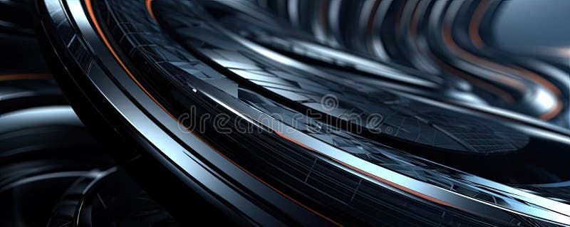 Sleek Minimalistic Background with Futuristic Elements and High-tech ...