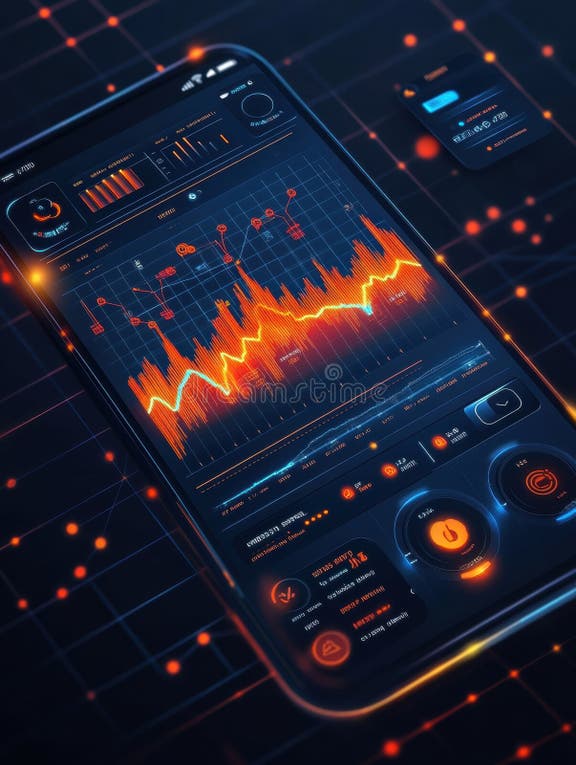 Sleek Mobile App Interface for Controlling Smart Hair Gadgets with ...