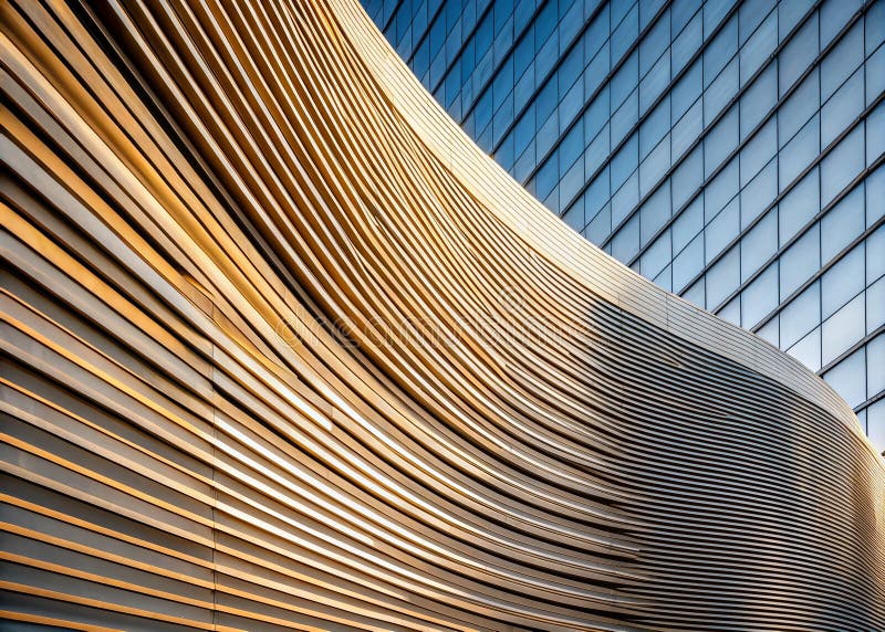 Sleek Modern Architecture Curvilinear Patterns on a Contemporary ...