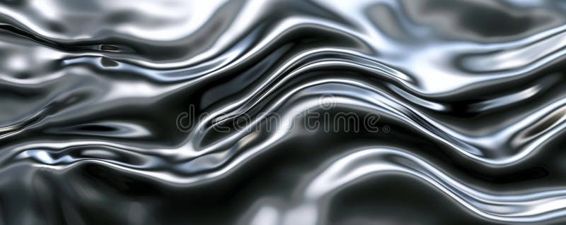 A Sleek and Modern Background of Liquid Titanium, with Its Metallic ...