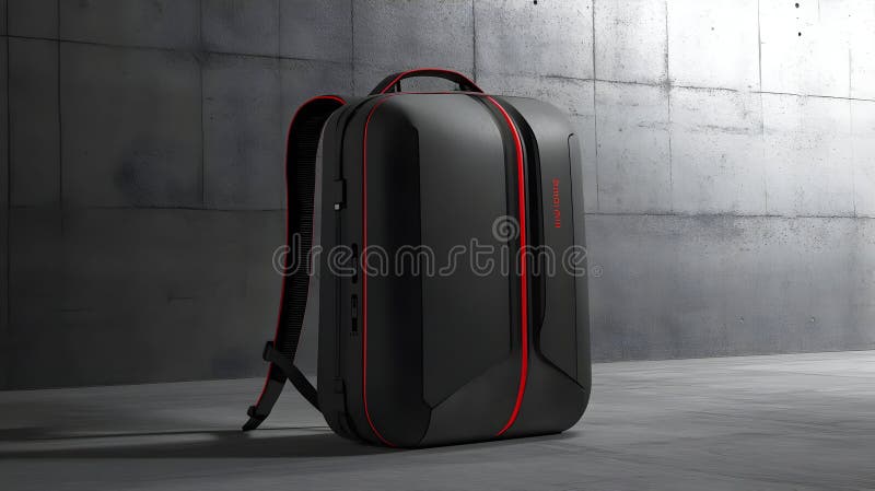 A Sleek, Modern Backpack Designed for Technology and Travel Convenience ...